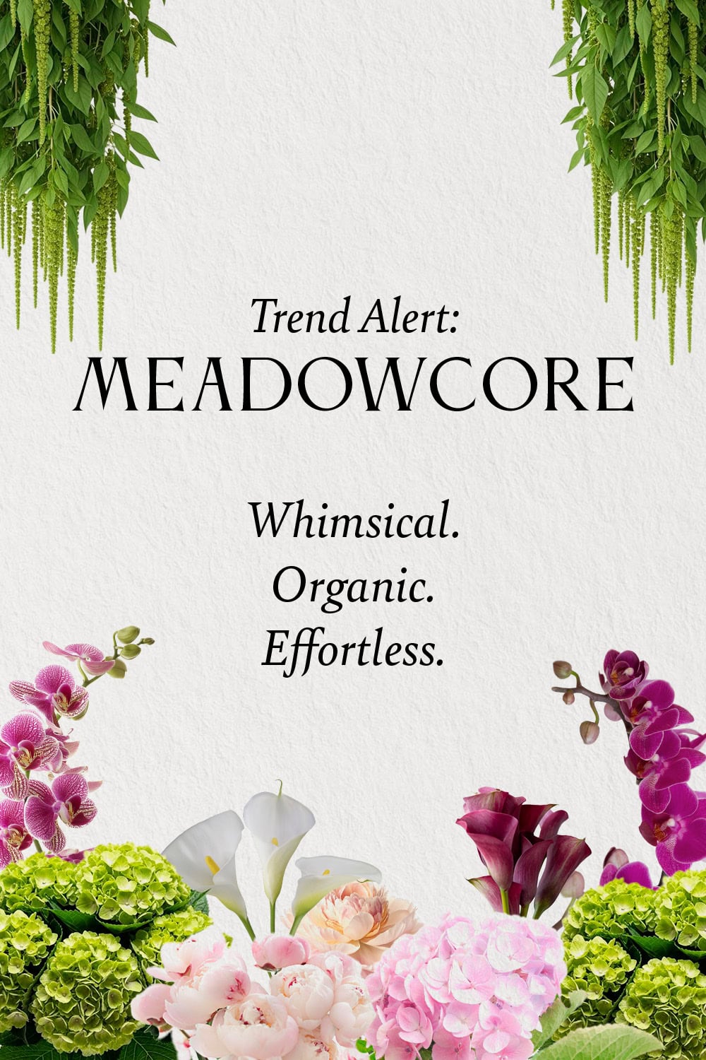 Trend Alert: The Rise of Meadowcore Floral Designs for Events - Georges ...